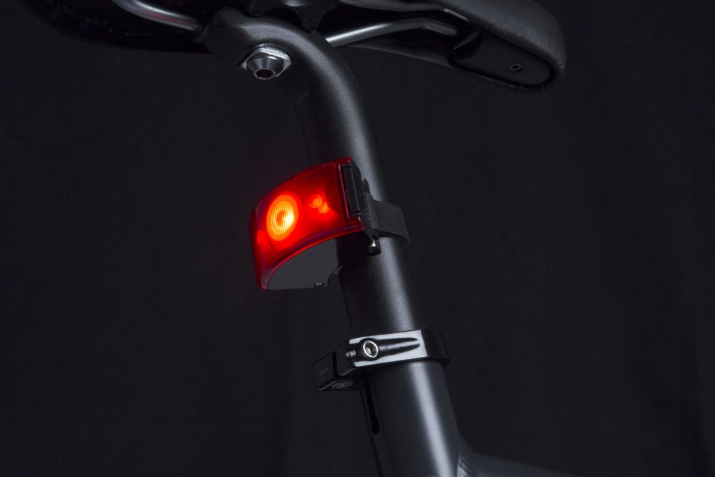 Bookman Curve Rear Light Black - Pelago Bicycles